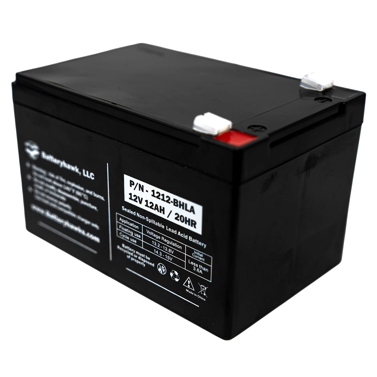 (10 Pack) 12V 12AH SLA F2 Terminal Sealed Lead Acid Battery for Multip ...