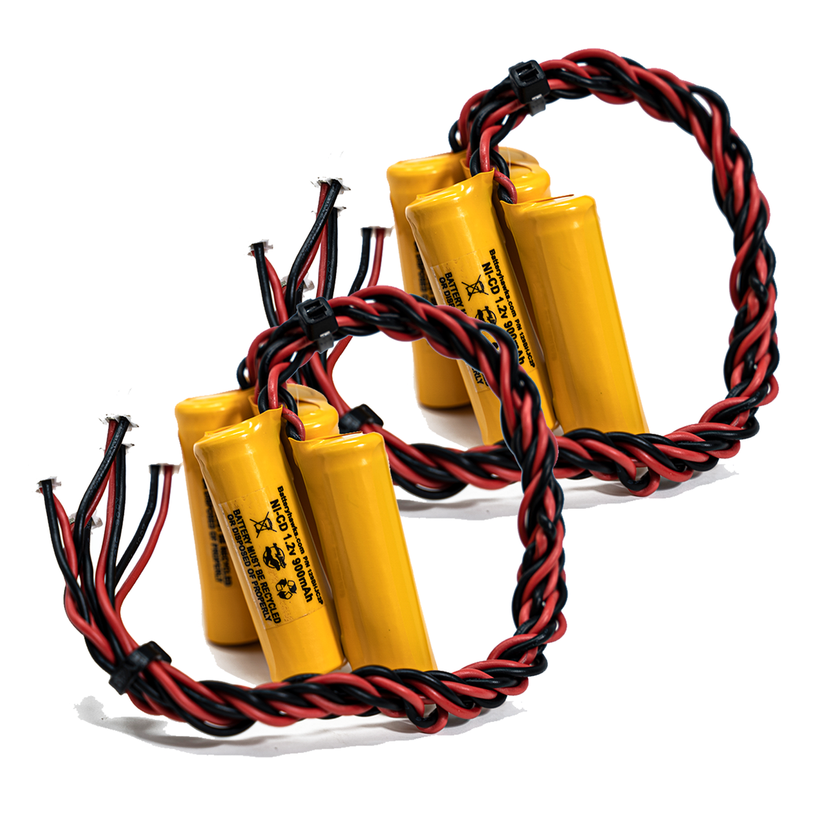 (10 pack) 1.2v MBT Ni-CD AA 1AH BST DAA900BT CUSTOM-332 Battery for Ex ...