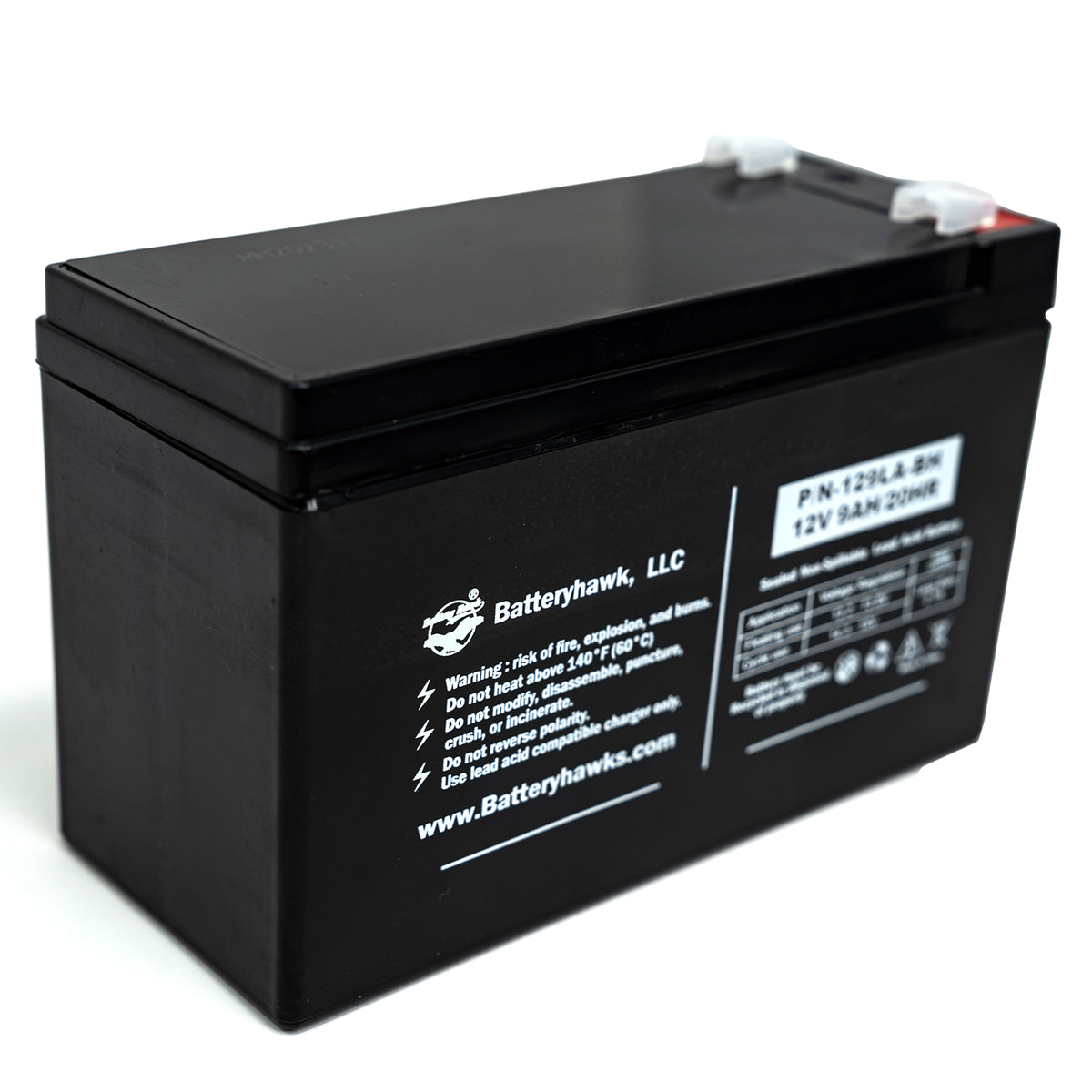 (5 Pack) 12V 9AH SLA F2 Terminal Sealed Lead Acid Battery for Multiple ...