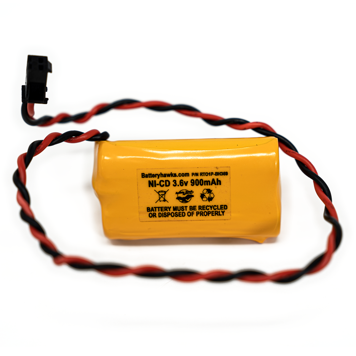 Unitech AA900MAH 3.6v Ni-CD Battery Replacement for Emergency / Exit L ...
