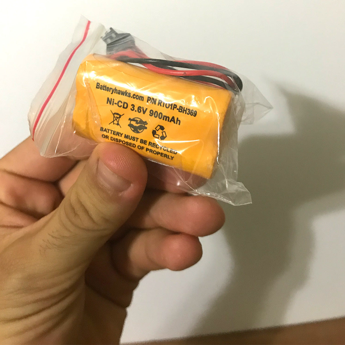 Unitech AA900MAH 3.6v Ni-CD Battery Replacement for Emergency / Exit L ...