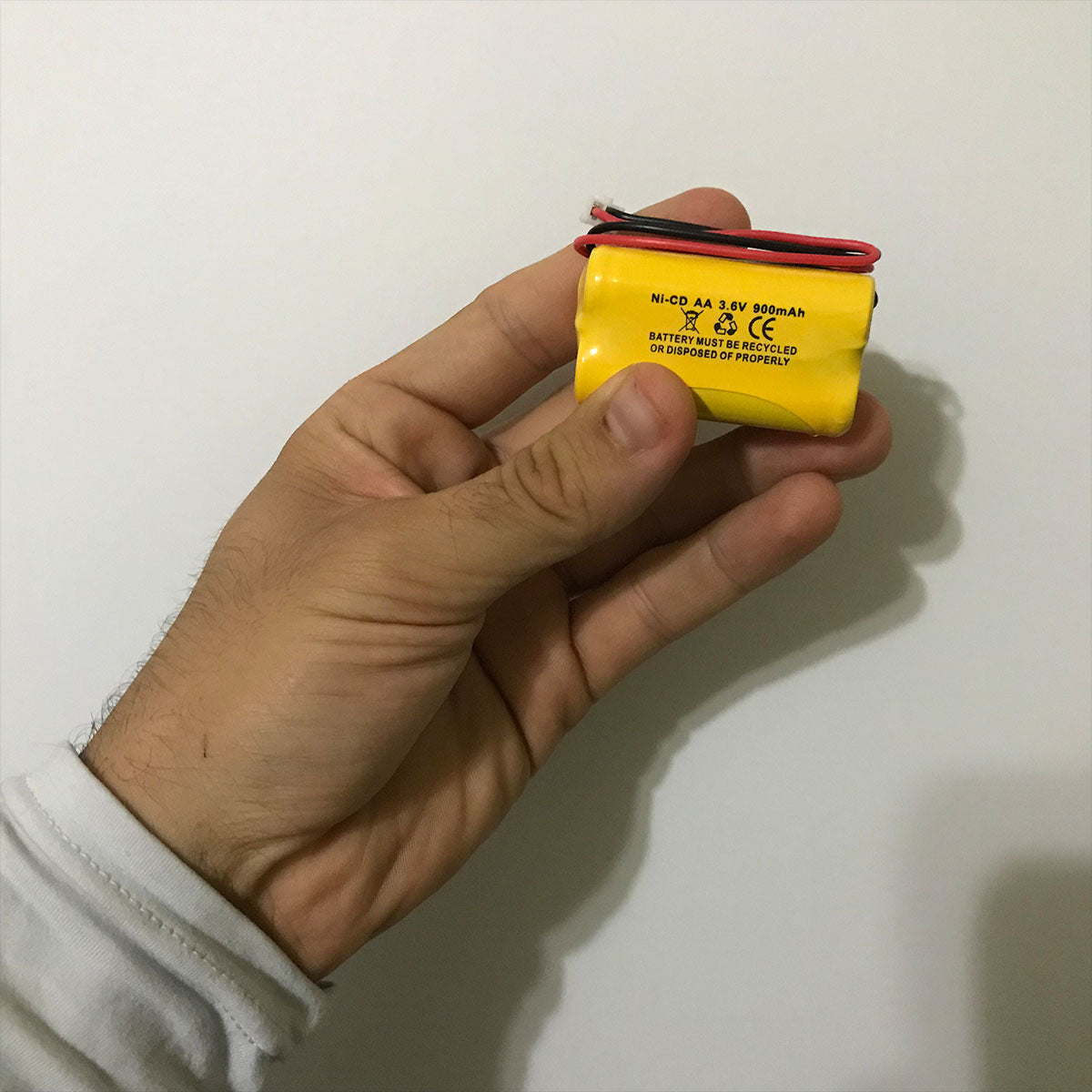 Unitech AA900MAH 3.6V Ni-CD Battery Replacement for Emergency / Exit L ...