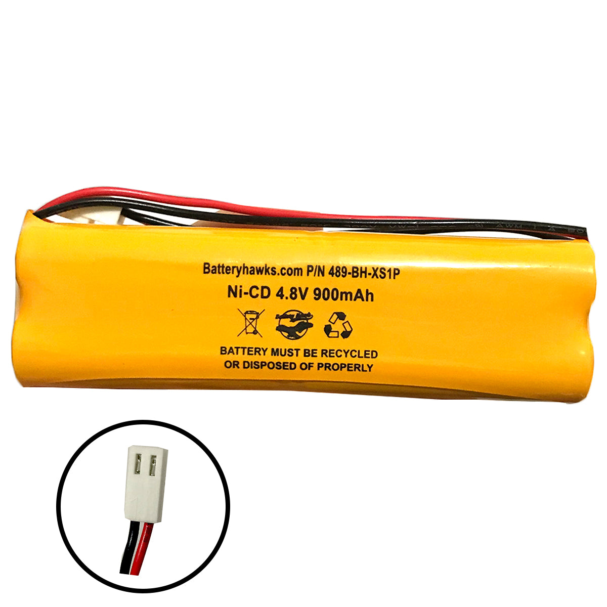 Dual-Lite 93015994 Dual Lite Ni-CD Battery Pack Replacement for Emerge ...