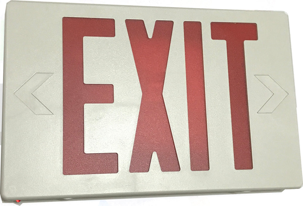 LED Exit Sign Red Letters LED Exit Sign Red Letters – Batteryhawk, LLC